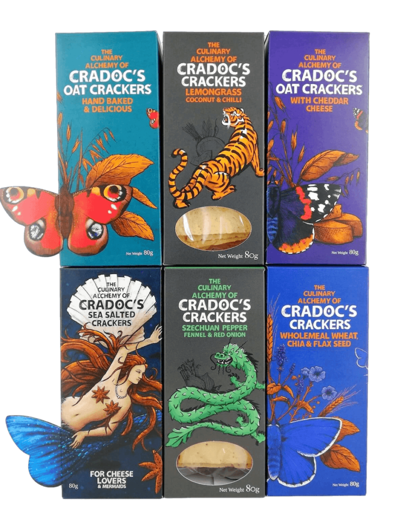 Cradoc's Savoury Biscuits - Crackers for Cheese Lovers